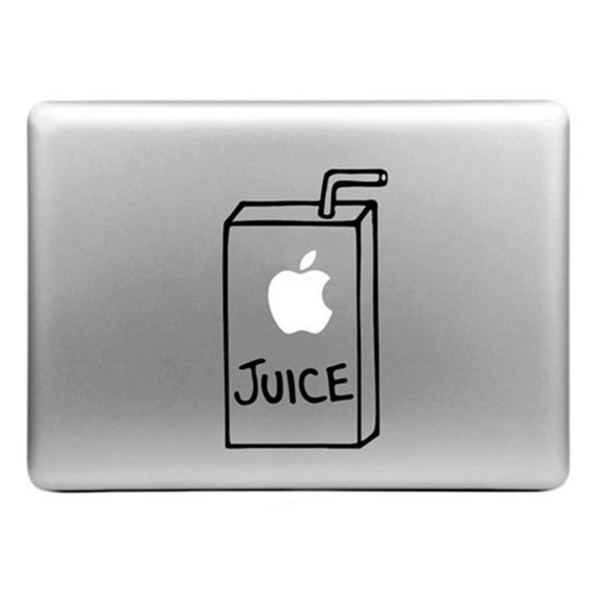 Apple Juice Sticker for Apple MacBook | Laptop Bags Australia